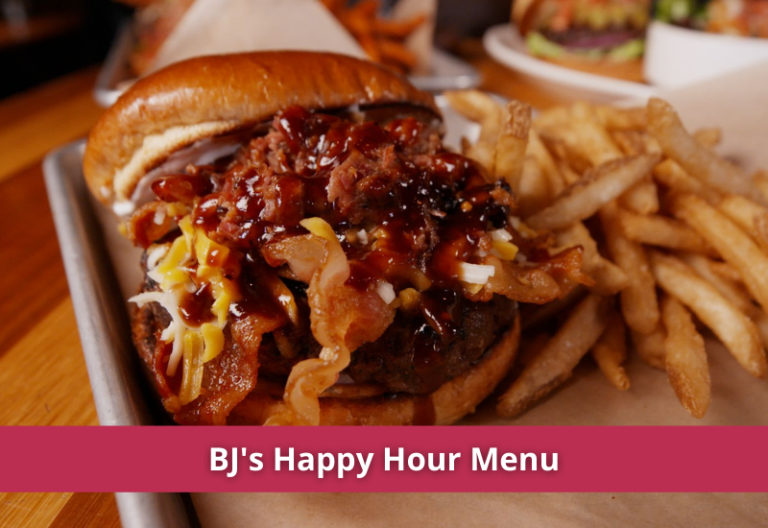 BJ s Happy Hour 2023 With BJ s Restaurant Happy Hour Menu